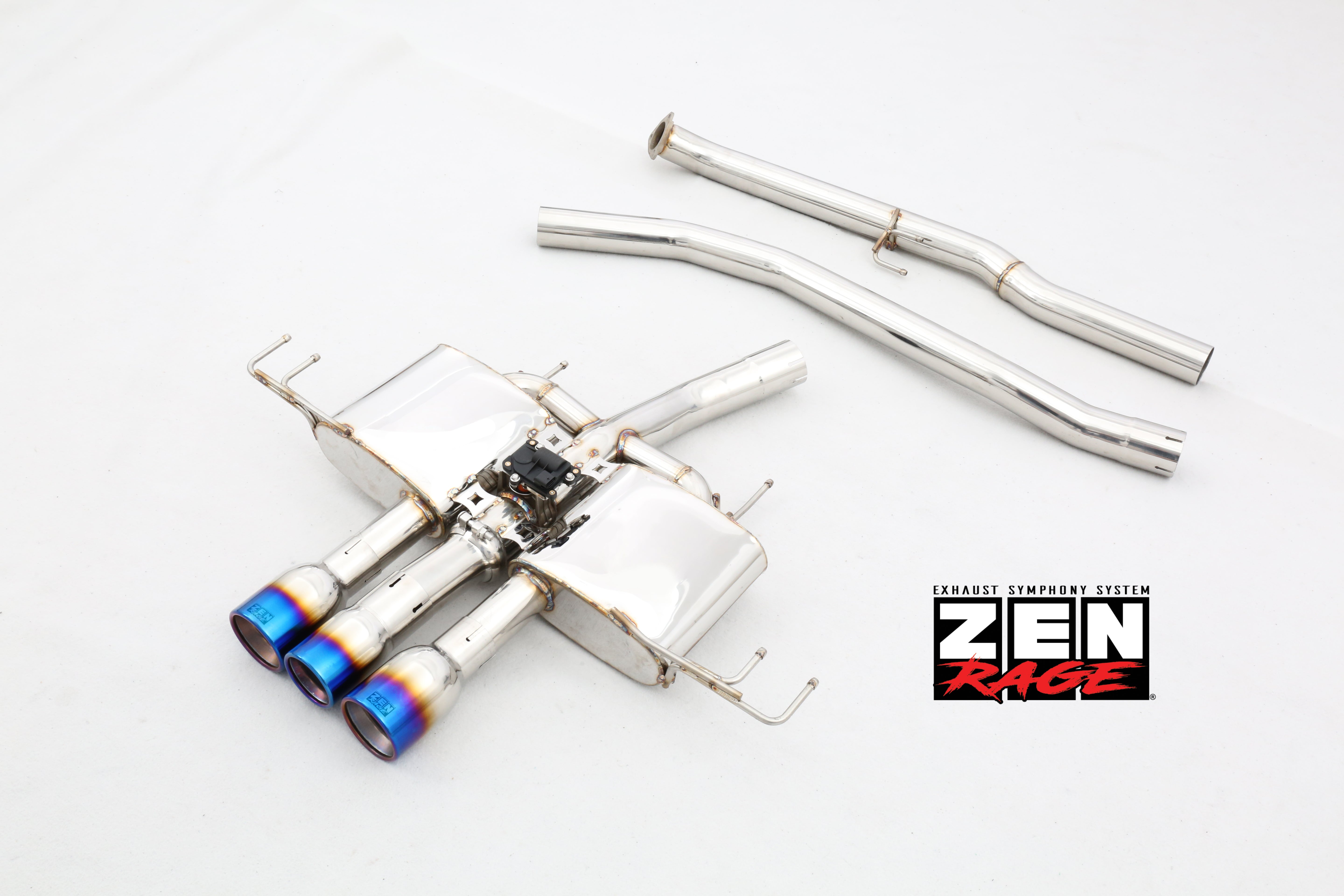 Zen-Rage Valvetronic Exhaust System for Honda Civic Type R FK8 2.0T (F ...