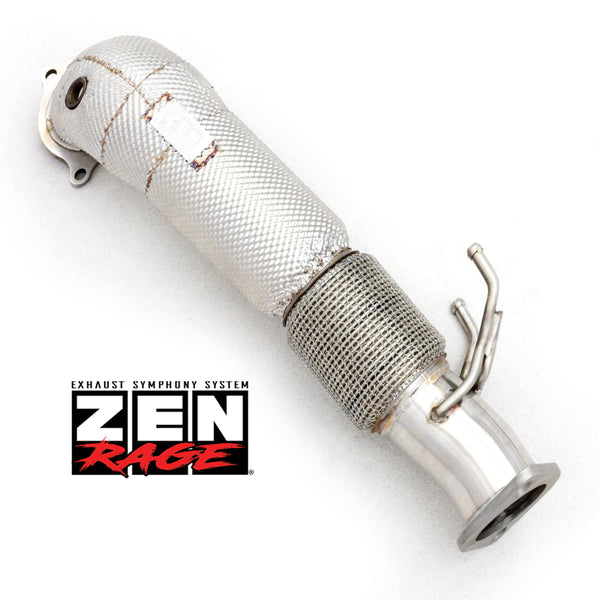 hyundai santa fe 2006-2012 ZEN-Rage Valvetronic exhaust system 2.4 ...
