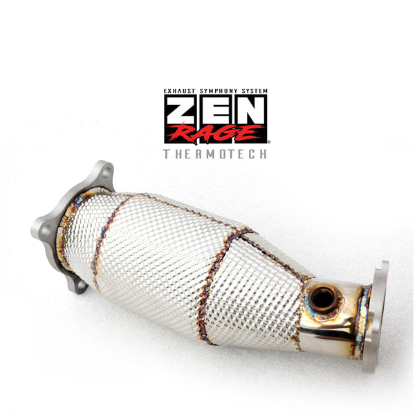 Audi A6 c7 allroad 2015 3.0T ZEN-Rage Valvetronic exhaust system – zen ...
