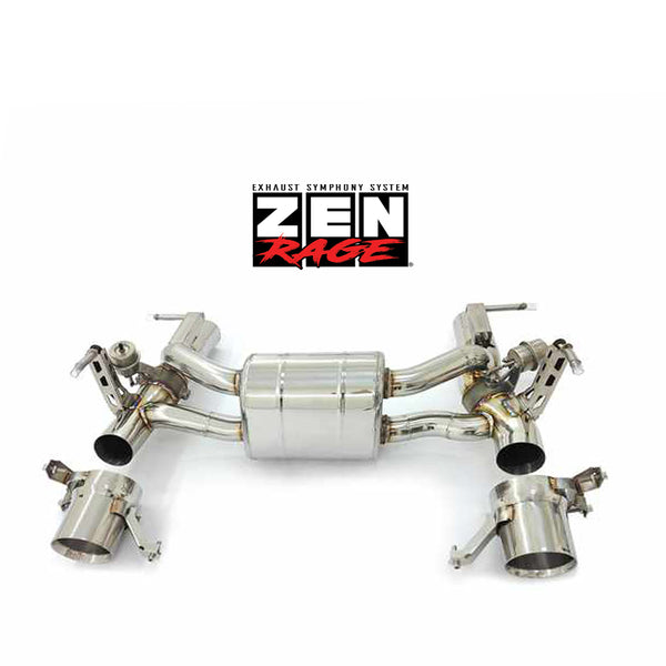ferrari 458 Italia 2012-2014 ZEN-Rage Luxury Valvetronic exhaust system ...