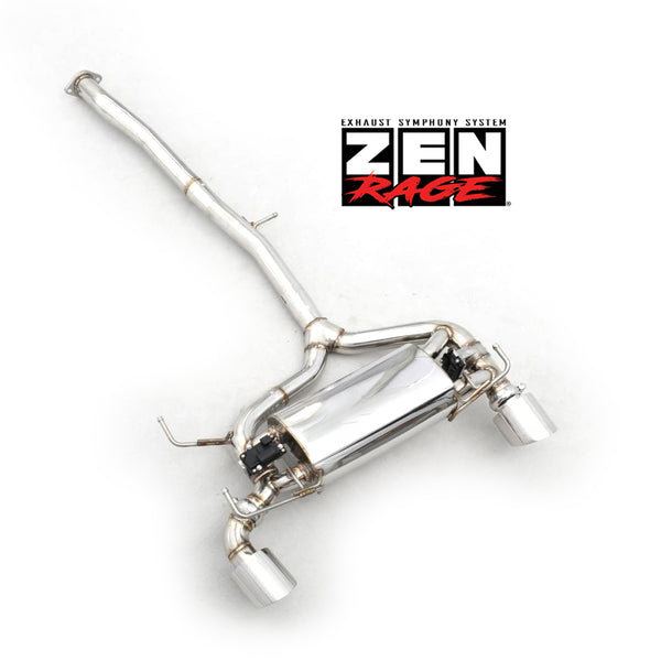 nissan 350z ZEN-Rage Valvetronic Performance exhaust system – zen-rage.com