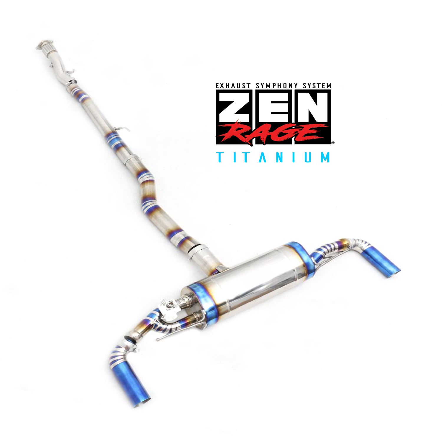 Zen-Rage Valvetronic or Sport Exhaust System for Mercedes Benz AMG (W1 ...