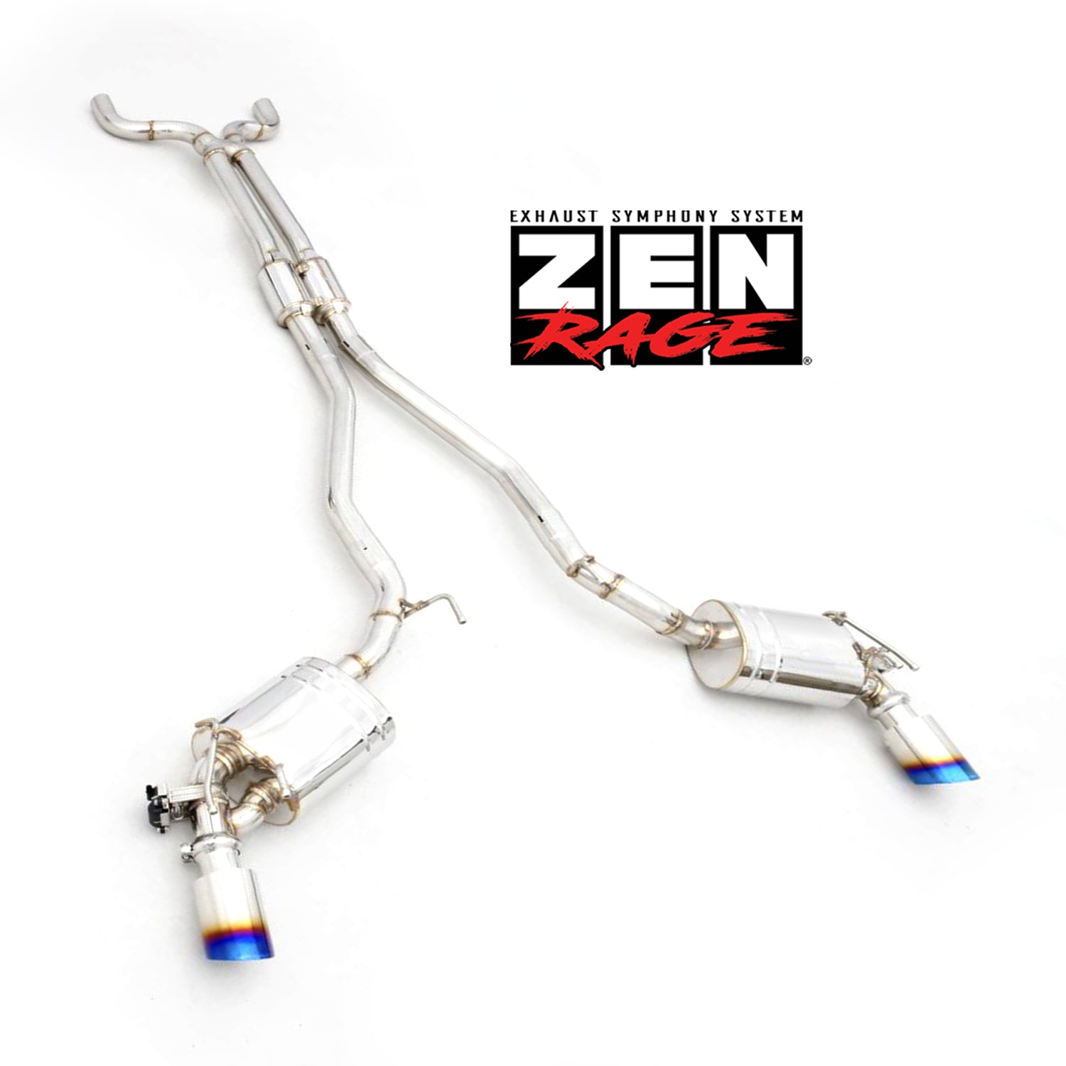 Zen-Rage Valvetronic or Sport Exhaust System for Chevrolet Camaro 2016 ...