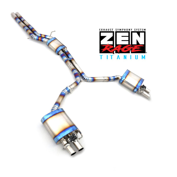 audi s6 (4g) rs6(c7) 2013 ZEN-Rage Custom Valvetronic exhaust system 4 ...