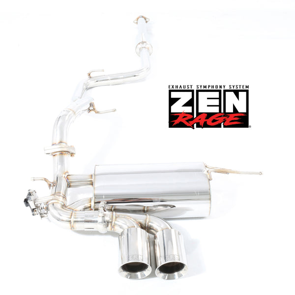 Ford Focus ST 2.0T ZEN-Rage Valvetronic performance exhaust system ...